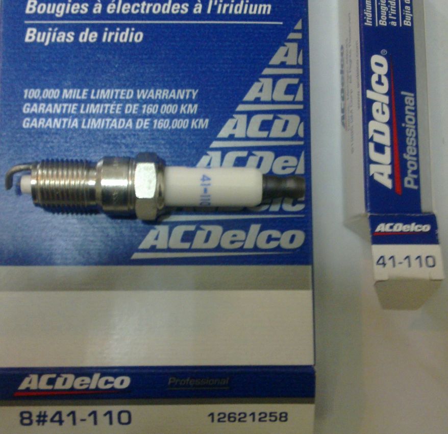 12621258 - Candele ACDelco 41-110 Iridio